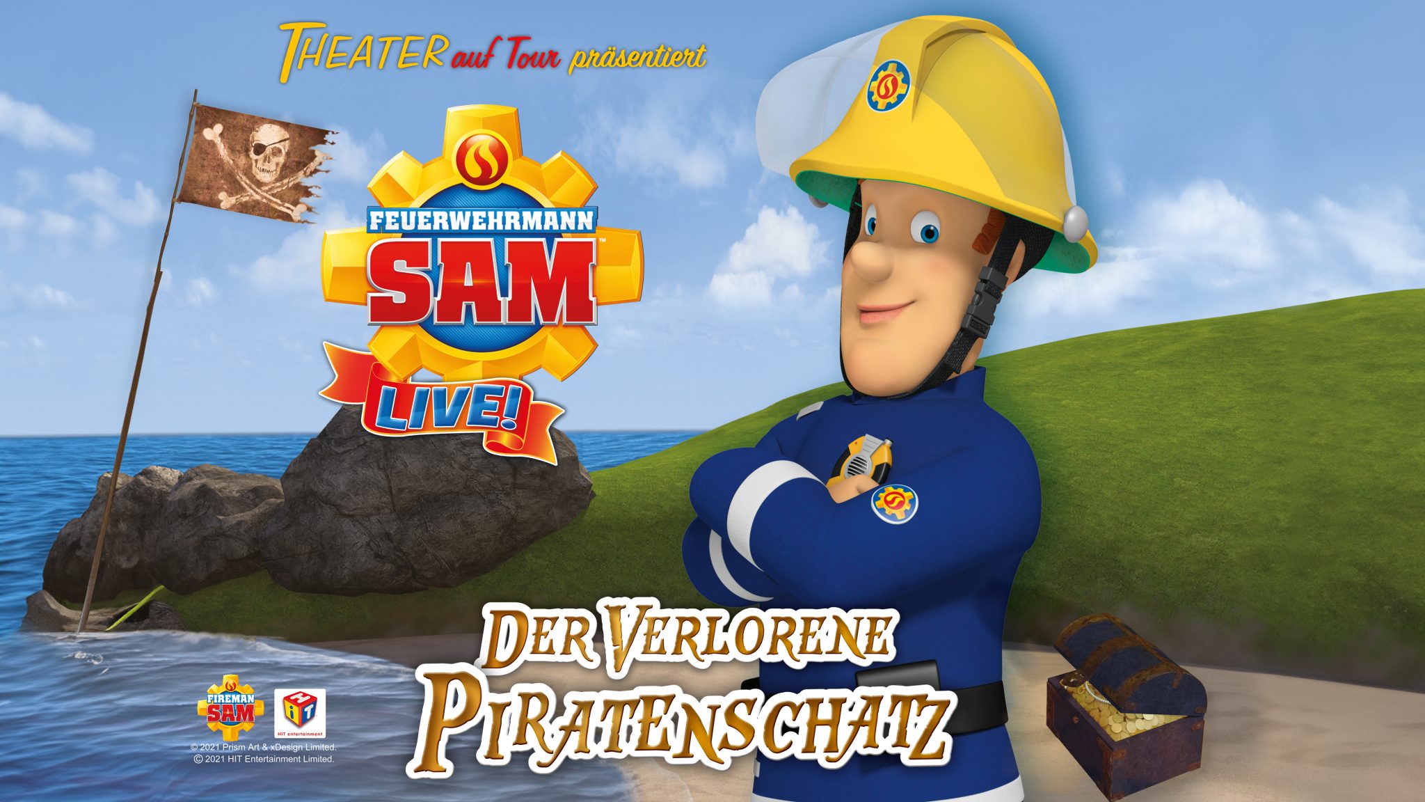 Feuerwehrmann Sam LIVE! – Der verlorene Piratenschatz | Brückenforum Bonn